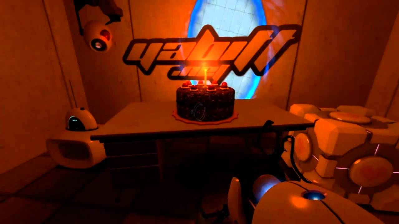 Portal - Secret room in portal_playground_v1 - YouTube