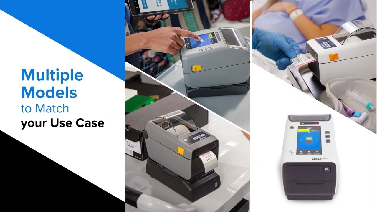 ZD611 & ZD411 2-inch Zebra Desktop Printers | MultiSystems - YouTube