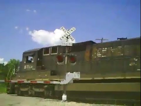 NS 8724 West MNSINTW Filmed In Trenton Township WI (7-10-2012) - YouTube