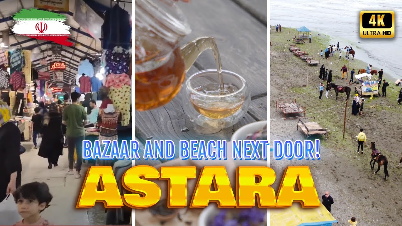 Astara Beach Bazaar: A Hidden Gem in Iran (4K Video) - YouTube