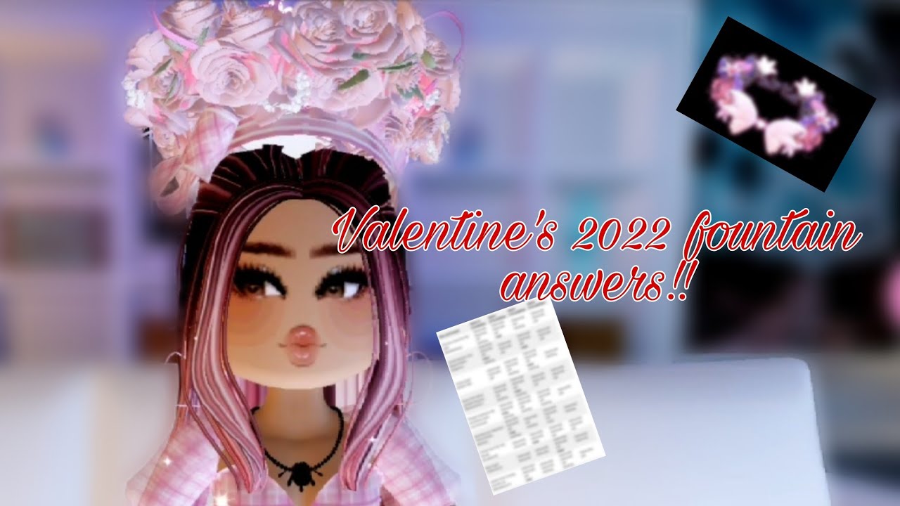 Spring halo 2022 Fountain ANSWERS || Royale High - YouTube