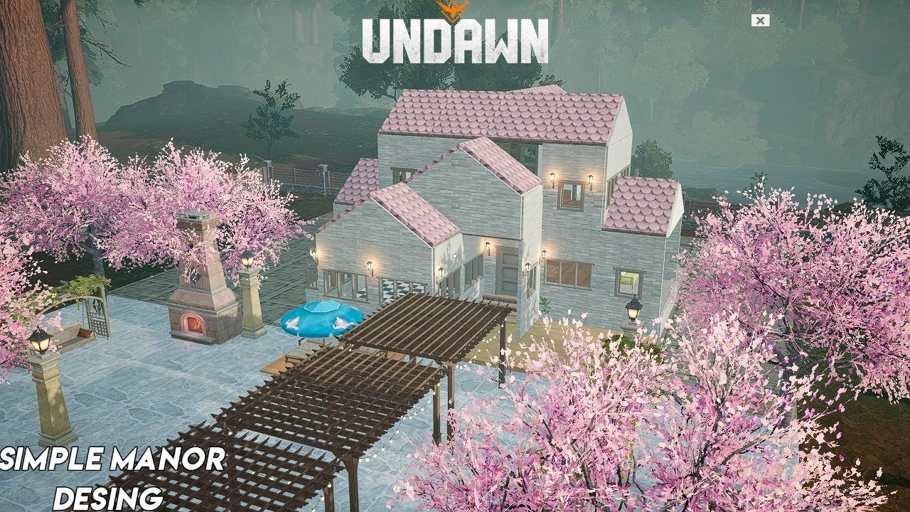 Basit ve Güzel Ev Yapımı | Undawn Simple Manor Desing - YouTube