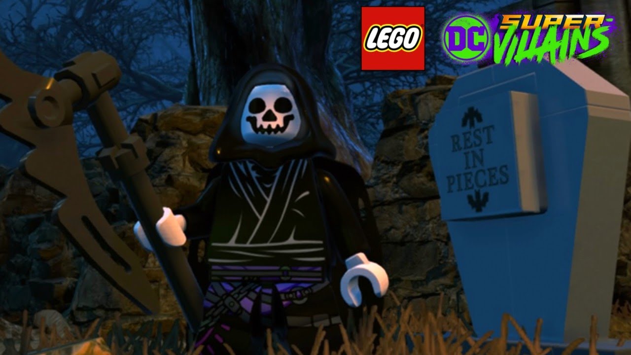 Halloween Custom #5! How To Make The Grim Reaper In LEGO DC Super ...
