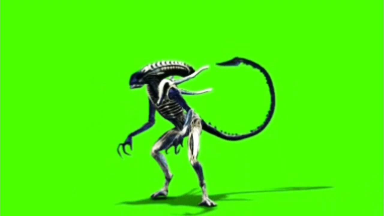 ALIEN GREEN SCREEN EFFECT - YouTube