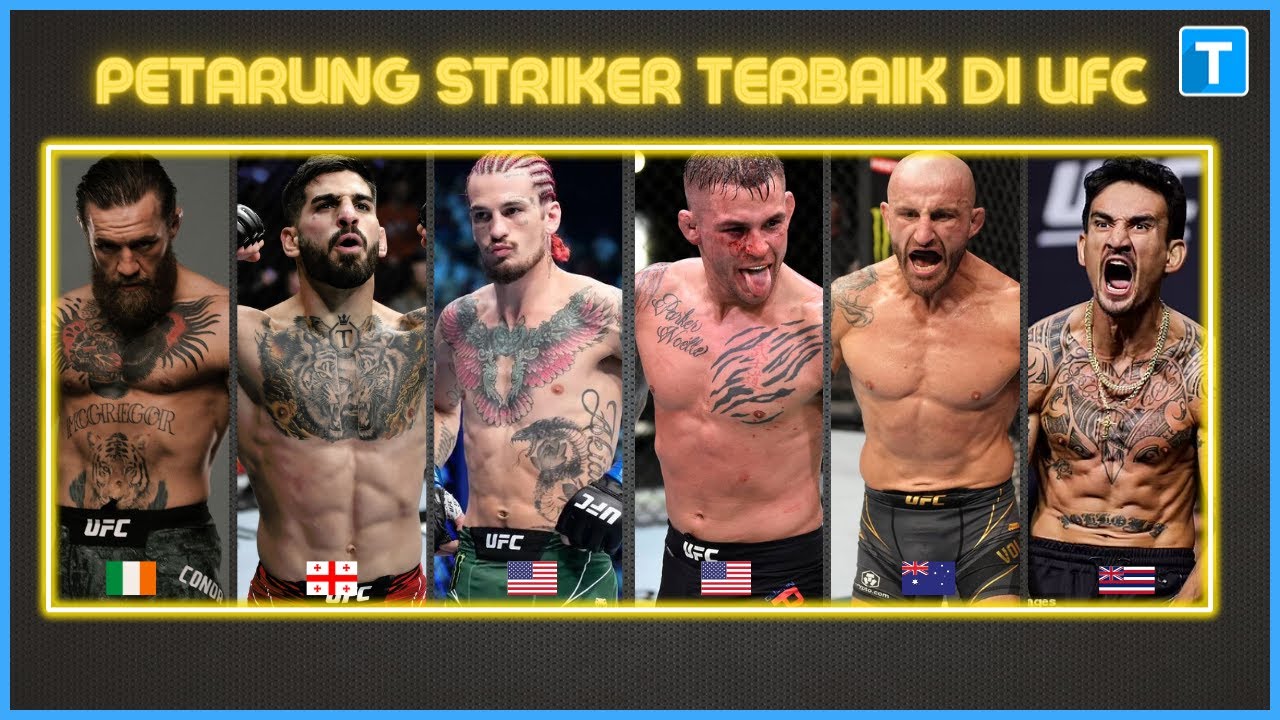 Petarung STRIKER / BOXER terbaik di UFC 😳 - YouTube