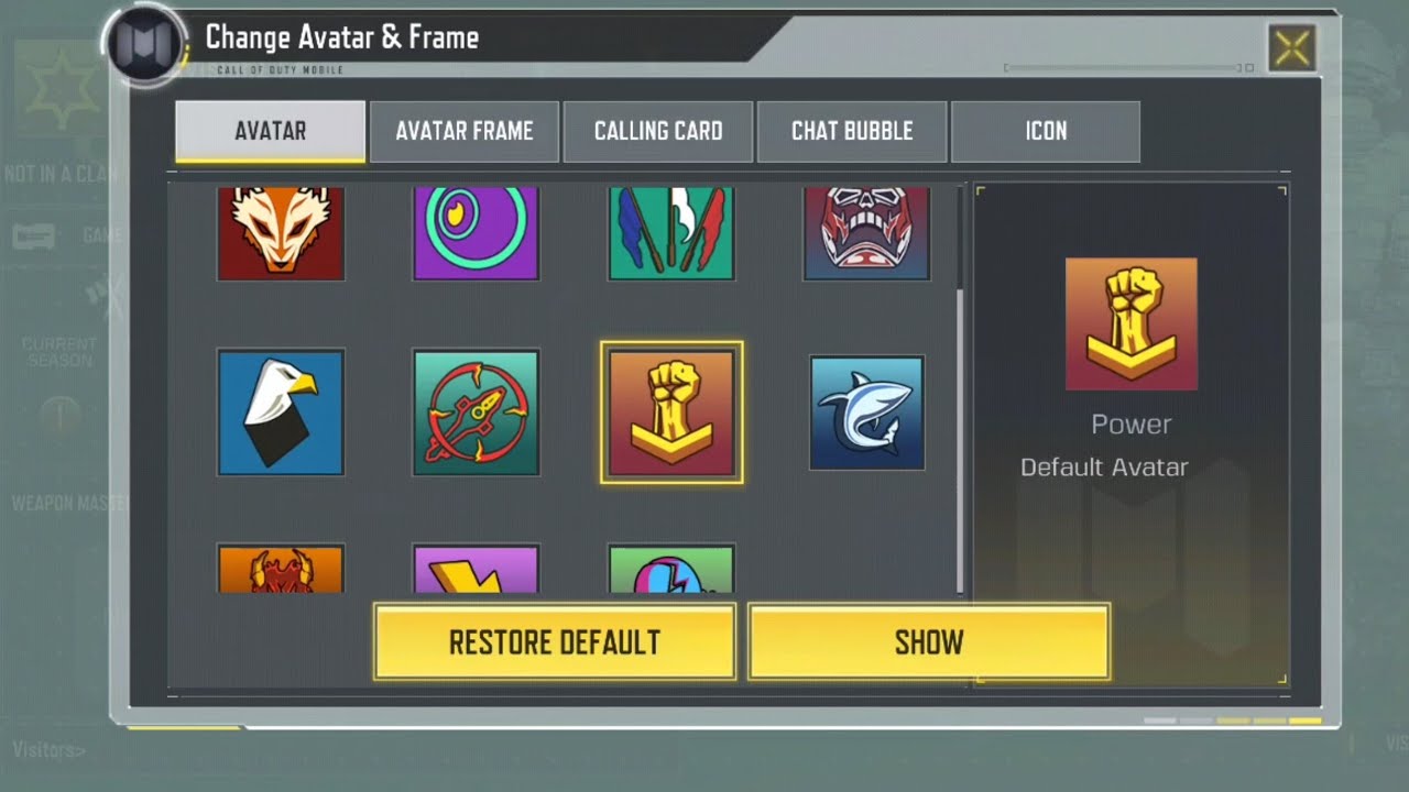 HOW TO CHANGE AVATAR & FRAME IN COD MOBILE - YouTube