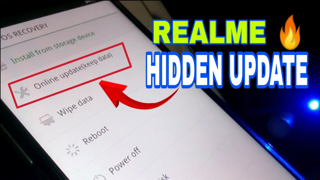 Realme hidden software Update !!!😱 Realme 1 software update| realme ...