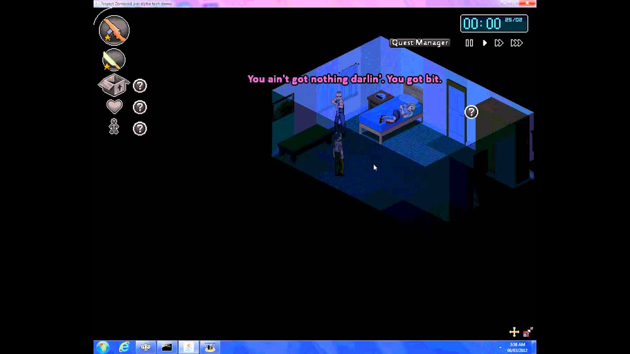 ProjectZomboid Saving Kate - YouTube