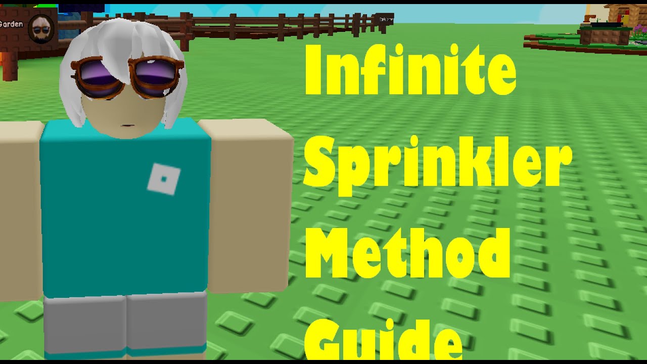How To Do The INFINITE SPRINKLER Method (Glitch) in Grow a Garden! (Get ...