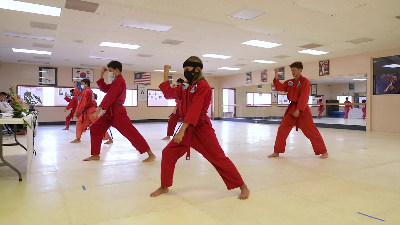 AIMAA Red Belt Testing - Curriculum - Part 3 - YouTube