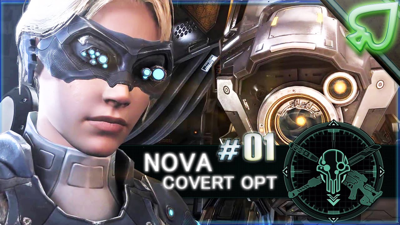 윌리엄의 스타크래프트2 DLC nova covert opt #01 - YouTube