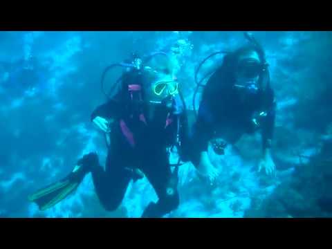 Doug and Stacey SCUBA Diving in Curacao - YouTube