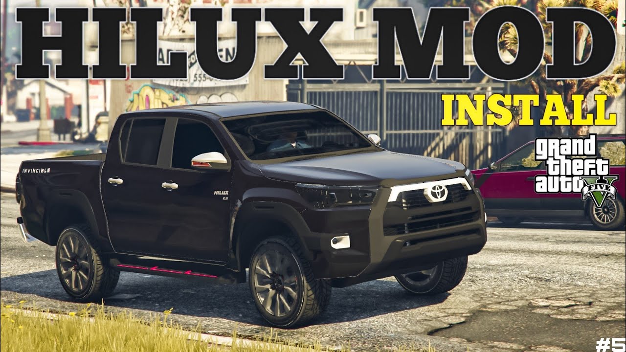 How To install Toyota Revo Mod in Gta V | Cardino Gaming - YouTube