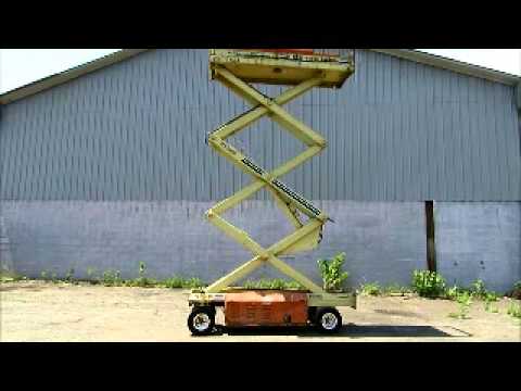Sold! JLG Commander CM-2033 20' Electric Scissor Lift Aerial Man ...