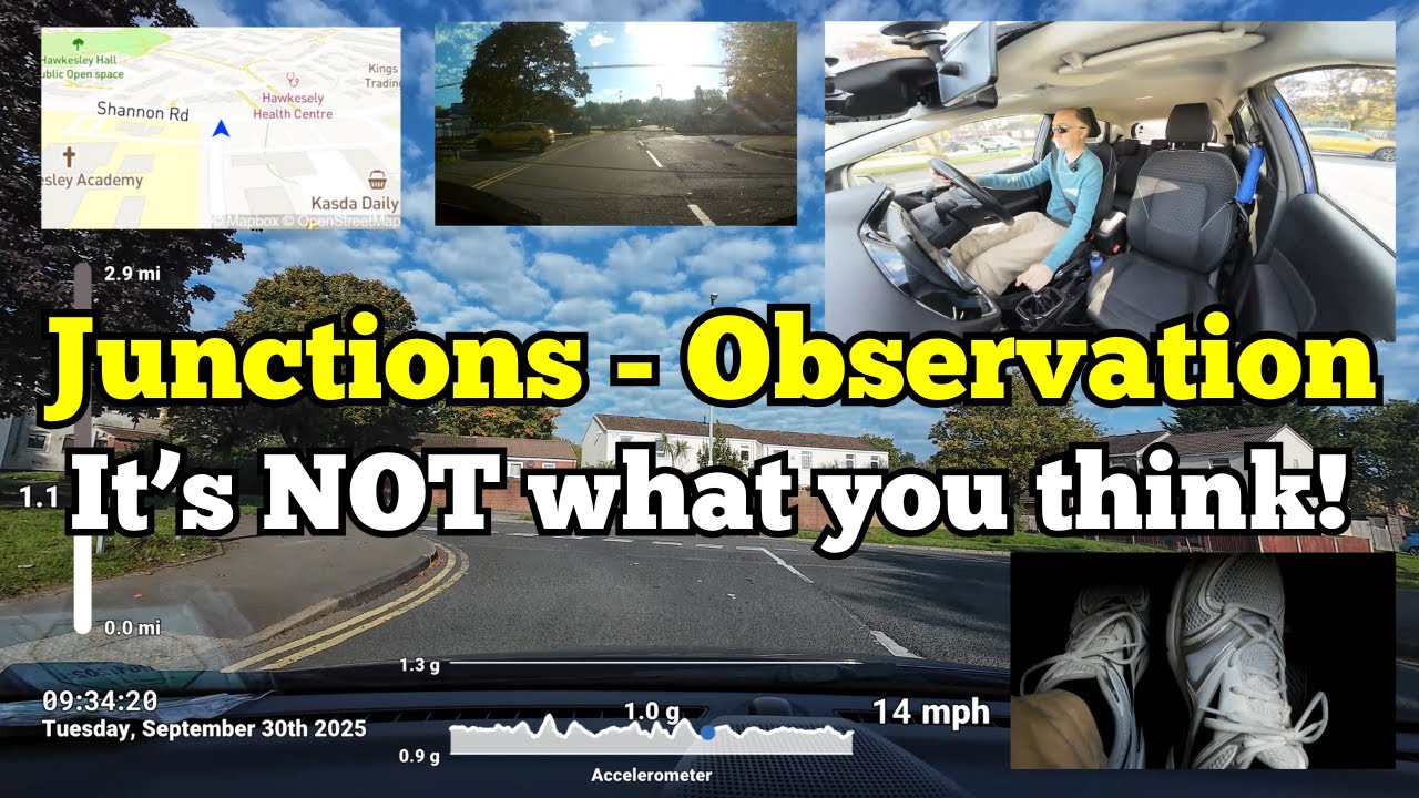 Junctions Observation 👀 Most Common Driving Test Mistake - YouTube