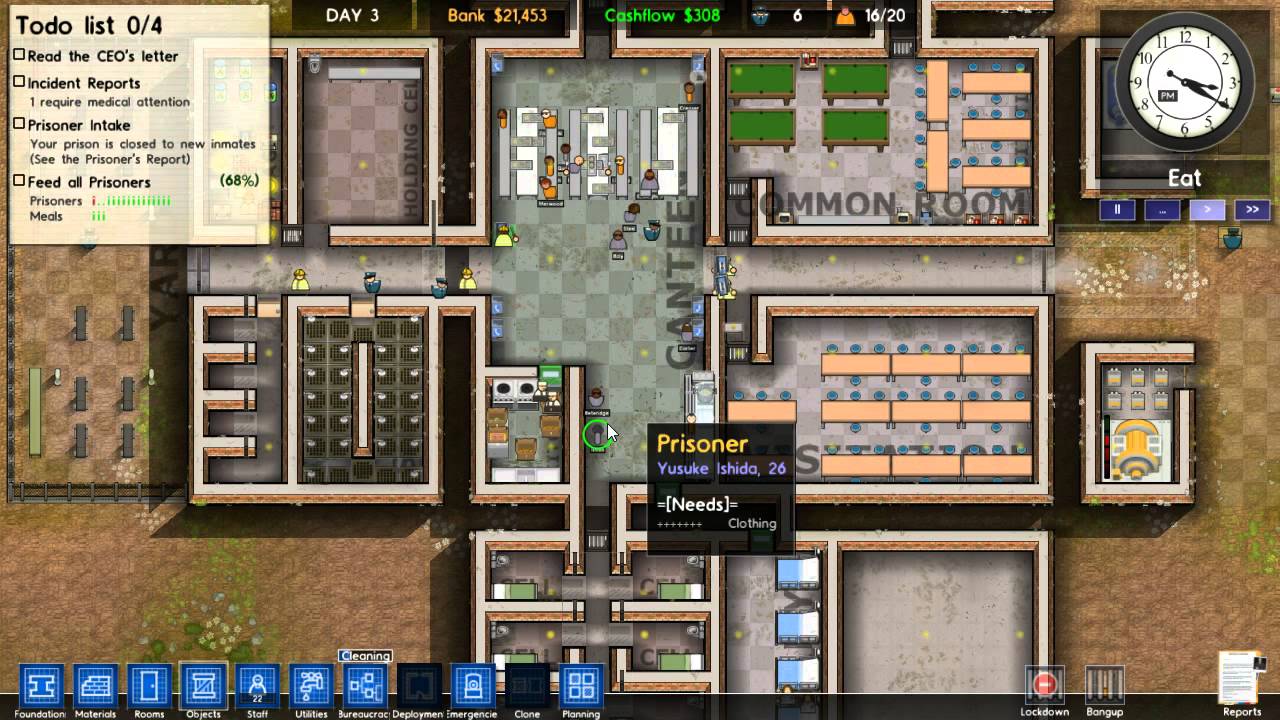 Prison Architect - 02 (Cellular Mitosis, Over Expansion) - YouTube
