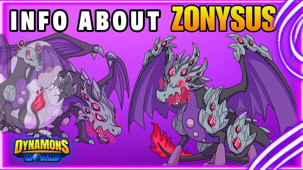 INFO ABOUT THE GOD *ZONYSUS* | DYNAMONS WORLD |#dynamons #newdynamons # ...