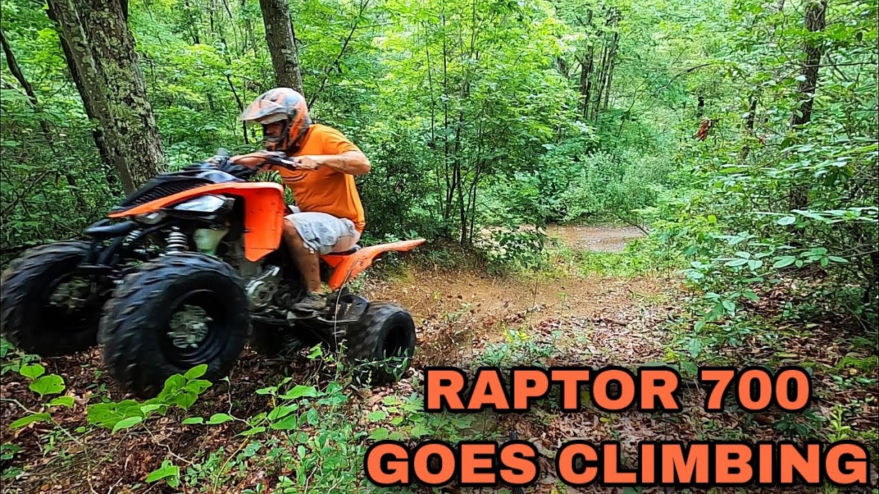 RAPTOR 700 HILL CLIMBING - YouTube