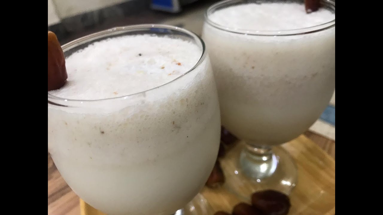 Delicious Date shake by Misbaah's kitchen |Ramadan special| - YouTube