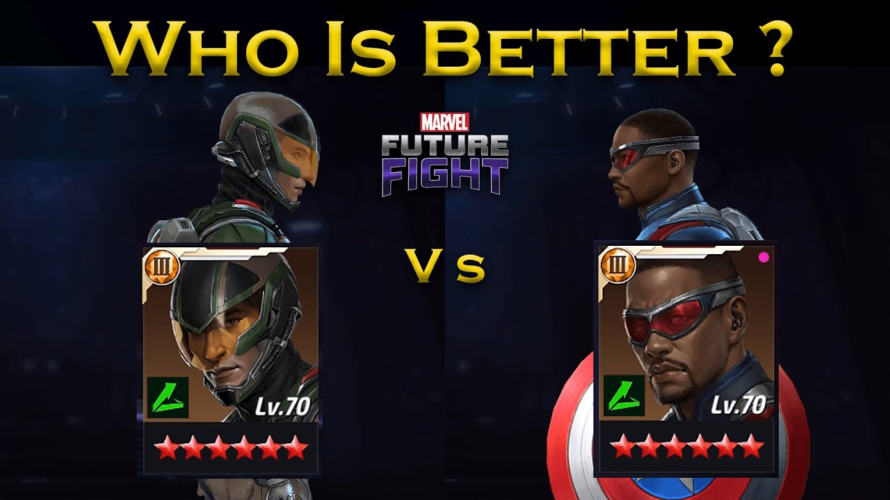New Falcon And Captain America Falcon Damage Comparison Live Stream ...