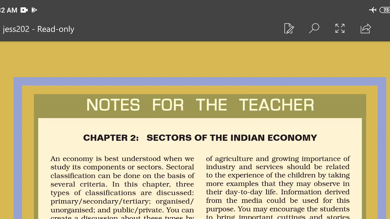 NCERT CLASS X, Economics Chapter 2 , Part 1 - YouTube