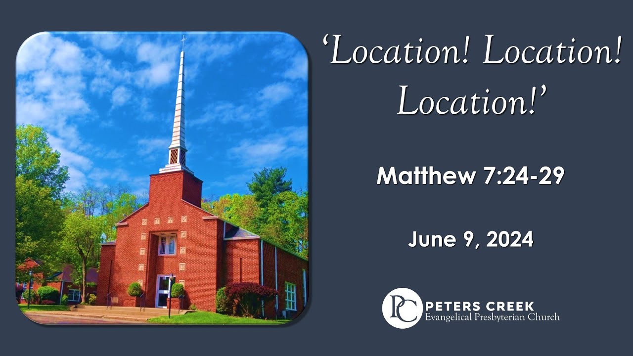 Sermon: Location! Location! Location! - YouTube