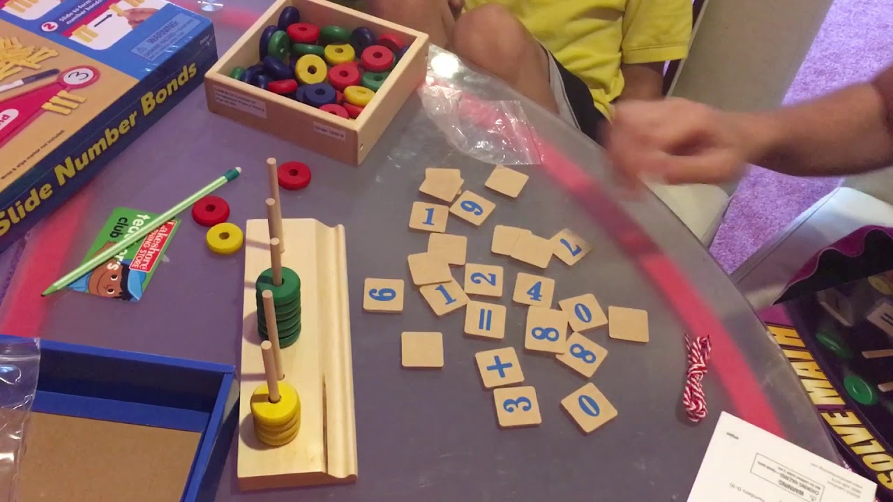 Lakeshore See & Solve Manipulative Kit WT203 Math Abacus Complete first ...