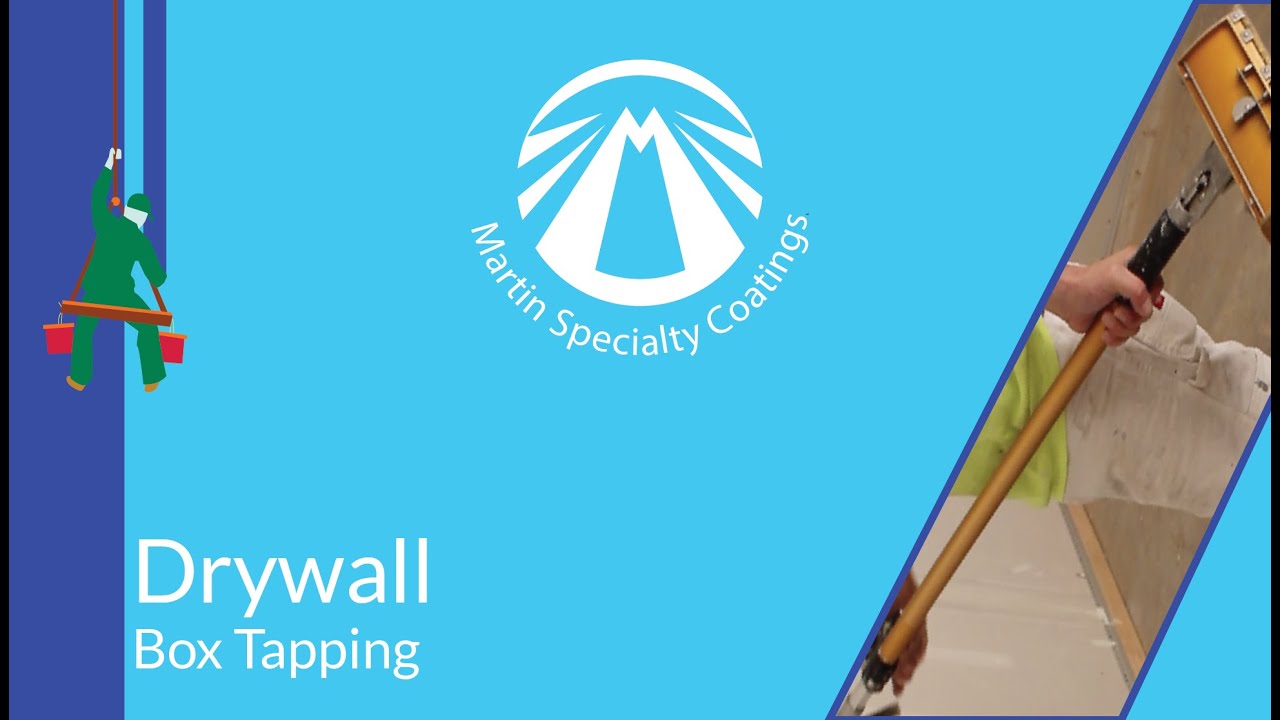 Drywall - Box Taping - YouTube