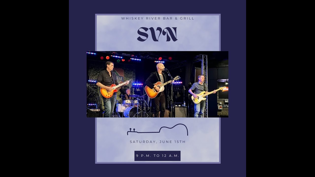 Waves Pretty Young Liars covers by SVN Band at Whiskey River 061624 ...