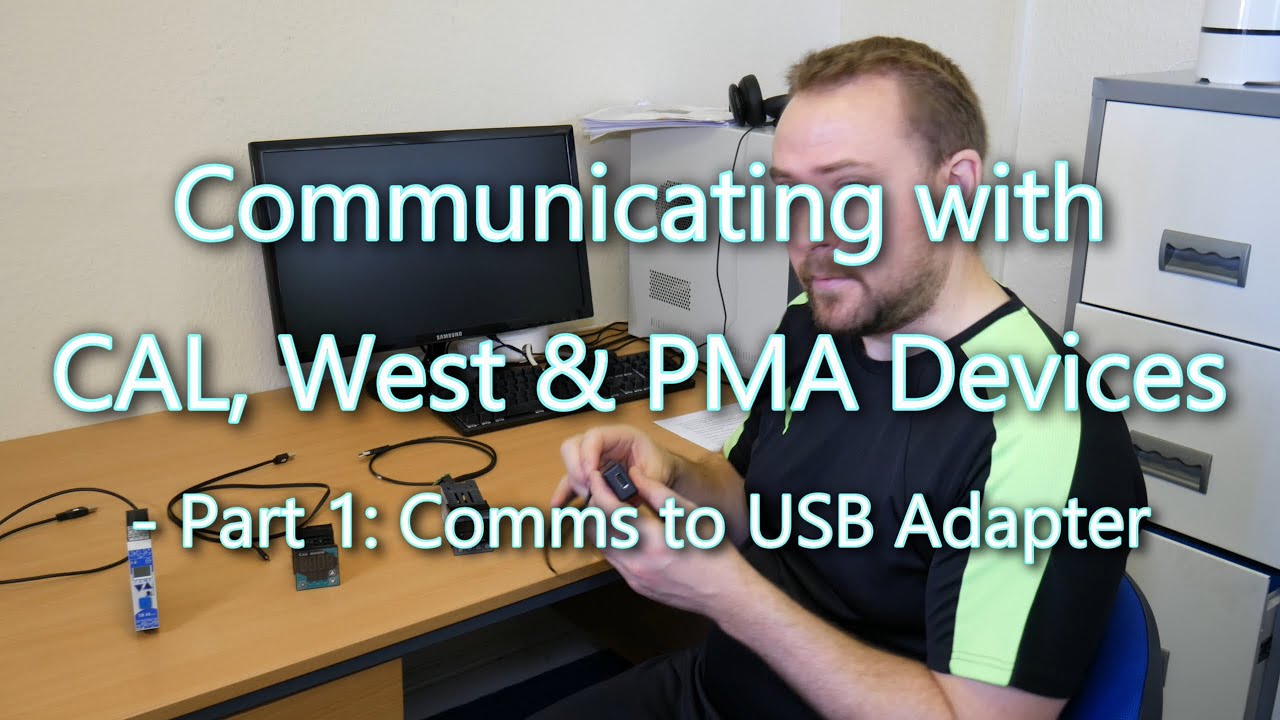 West, CAL & PMA Device PC Communication Using Comms-USB Adapter ...