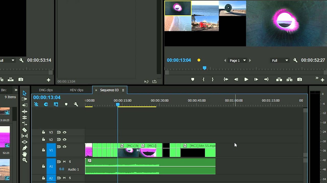 Multi-camera 3: "flattening" the multi-camera edit - YouTube