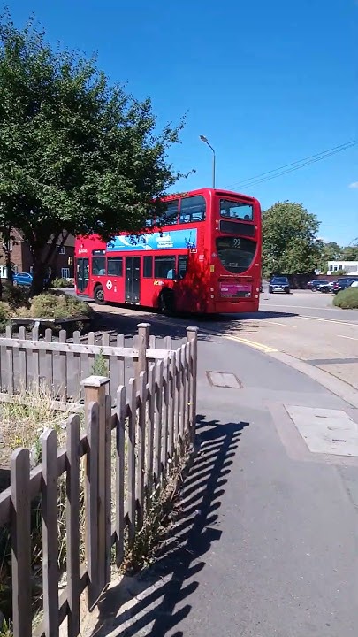 Enviro 400 Diesel Arriva London LJ59 ABZ T80 *Transferred* Bus Route 99 at Forest Road - YouTube