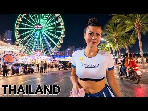 Walking Downtown Pattaya 🇹🇭 | Exploring Thailand’s Famous Beach City! (4K HDR)