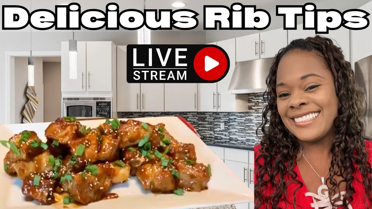 In The Kitchen With Gina Young is going live! Ribs Tips Recipe Stove ...