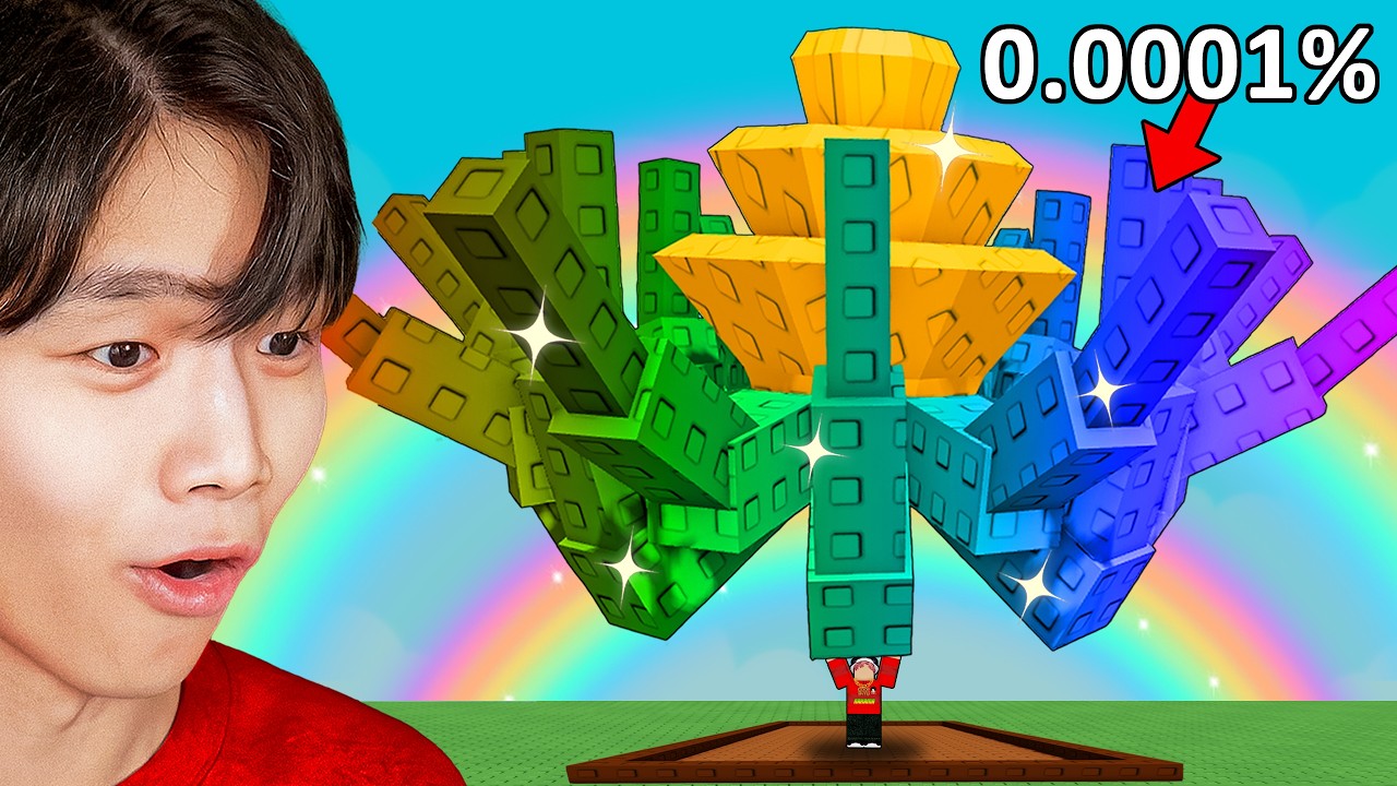 Growing RAINBOW Ember Lily in Roblox Grow a Garden - YouTube