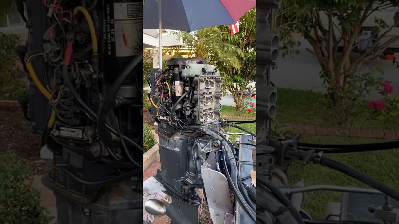 1983 Mercury Mariner 150 hp - YouTube