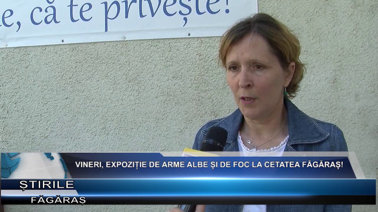 Vineri, expoziție de arme albe si de foc la Cetatea Fagaras! - YouTube
