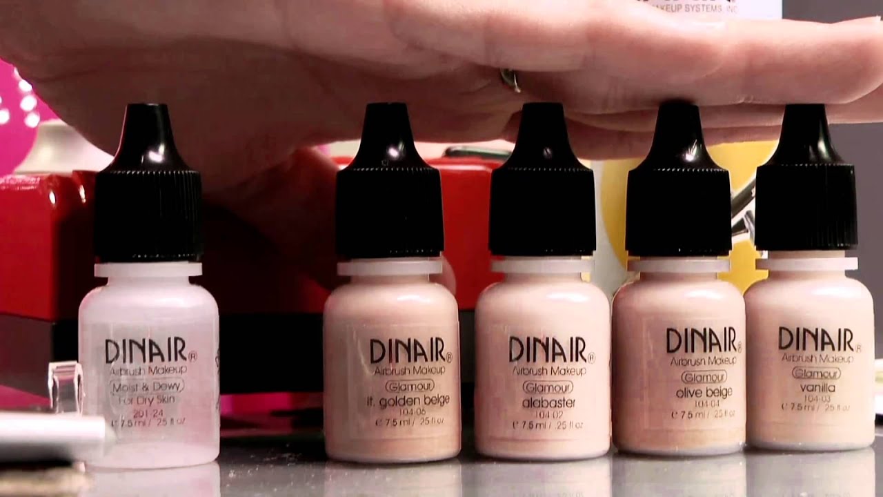 Dinair Studio Beauty Airbrush Makeup Kit - YouTube