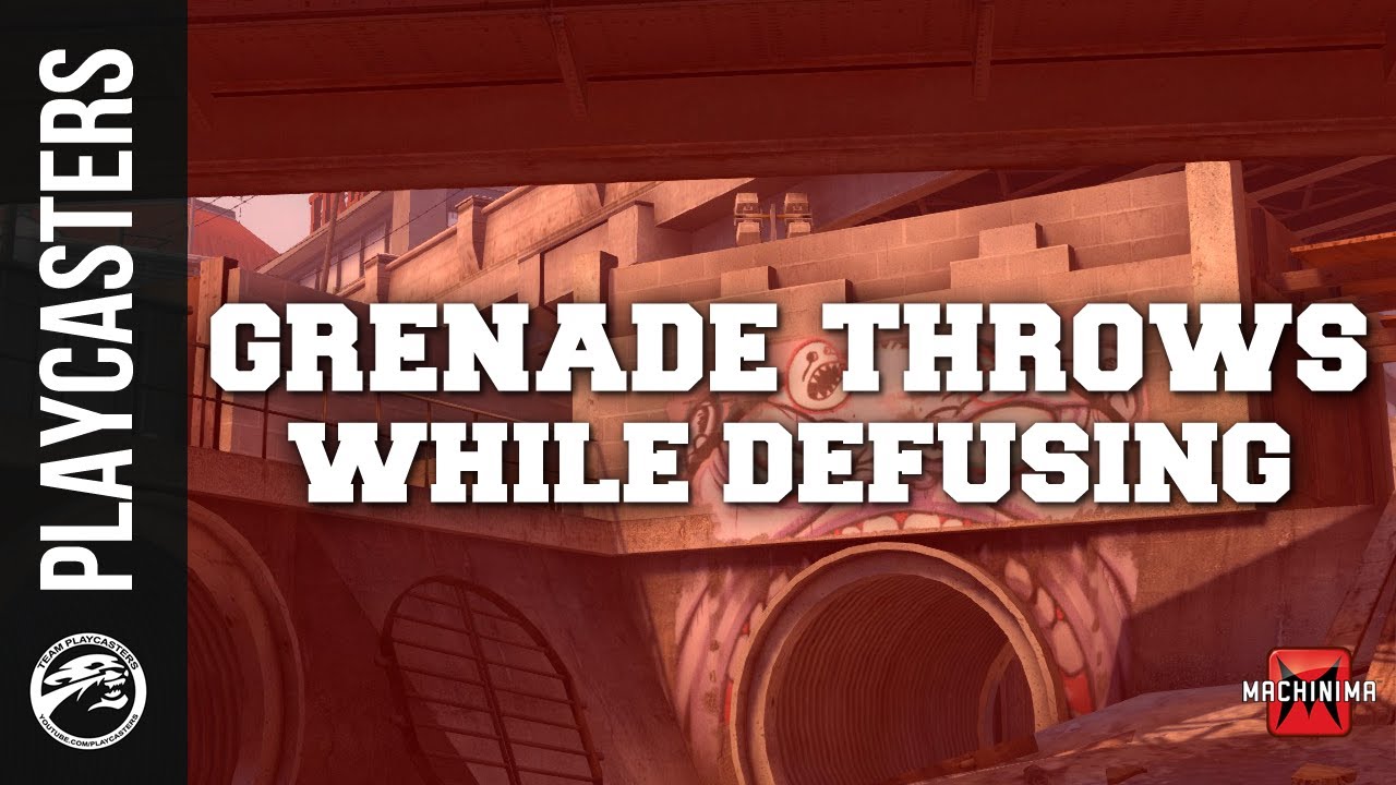 CS:GO Tip Series - Different Grenade Throws While Defusing - YouTube