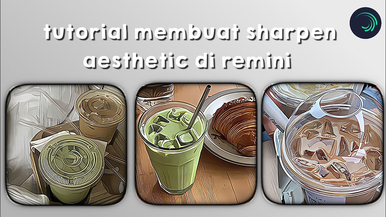 tutorial membuat sharpen aesthetic di remini | Bianca Adivara - YouTube