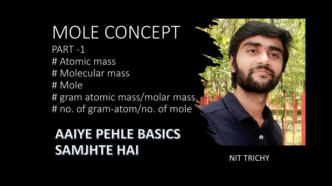 BASICS OF MOLE CONCEPT - YouTube