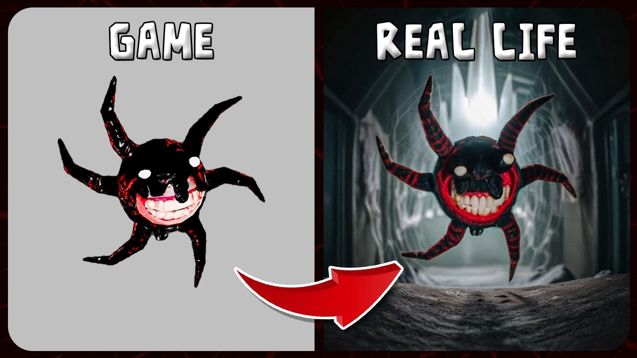 Doors Floor 2 - Game VS Real Life | All Jumpscares & All Endings - YouTube