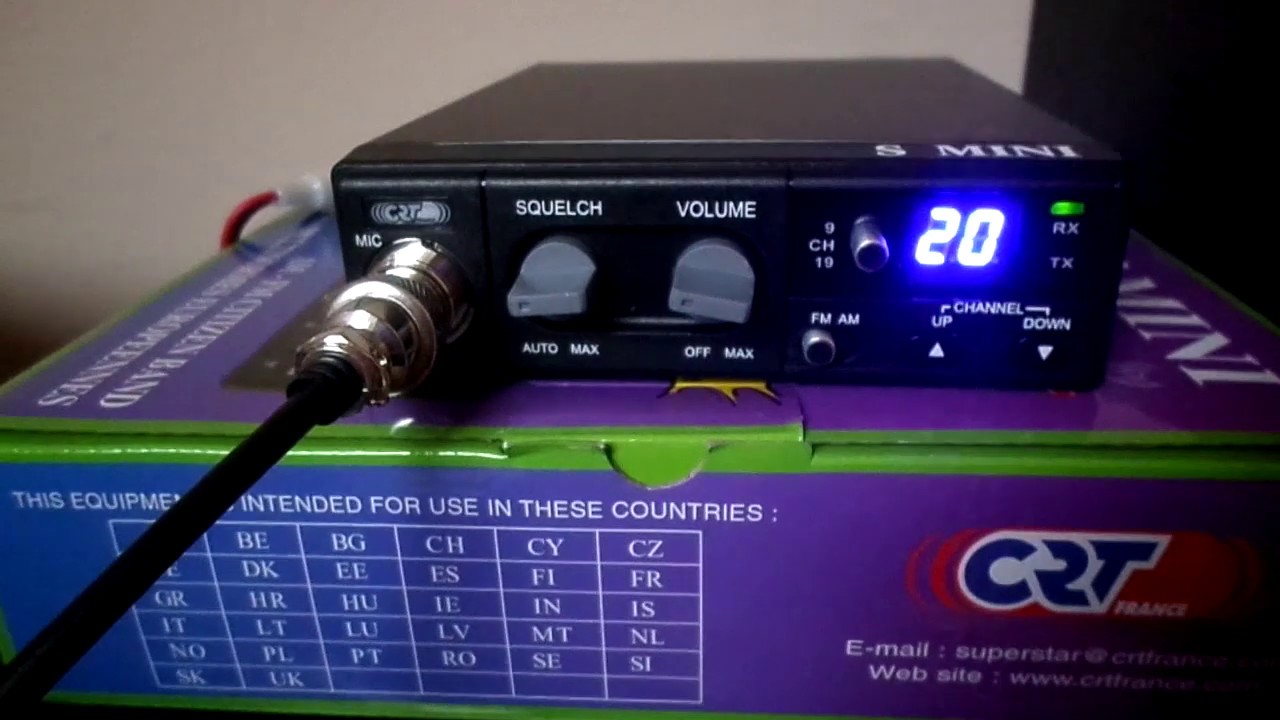 CRT S-Mini V3 Power - YouTube