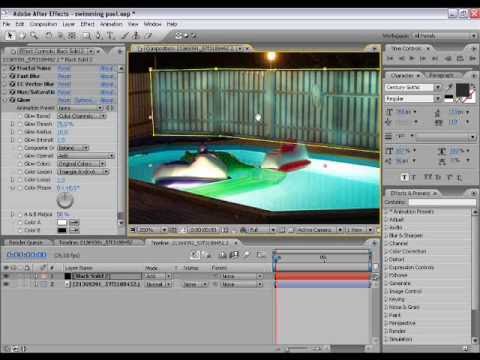 Water Reflection Tutorial - After Effects - YouTube