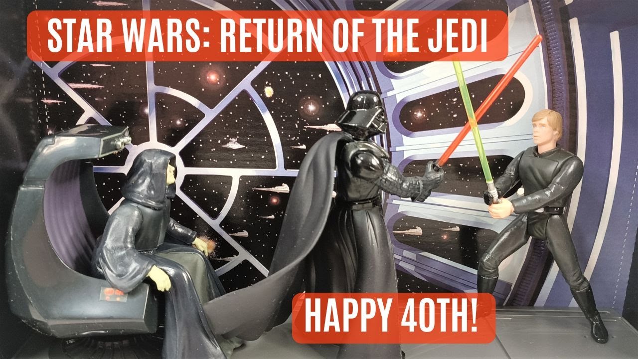 Star Wars: Return of the Jedi Final Jedi Duel Battle Pack | Luke ...