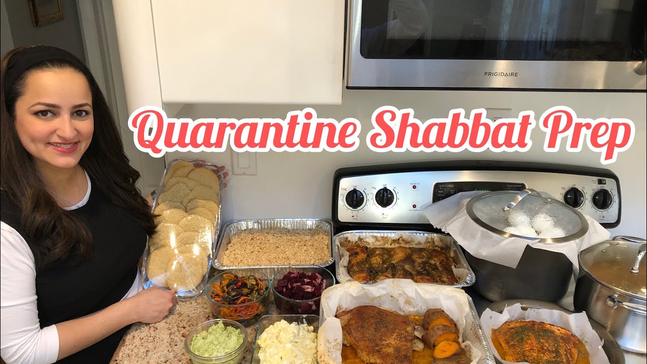 Quarantine Shabbat Prep / Cooking || Veal || Salmon || Salads / Sonya's ...