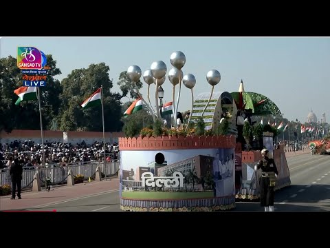 Delhi Tableau | Republic Day Parade 2025 - YouTube