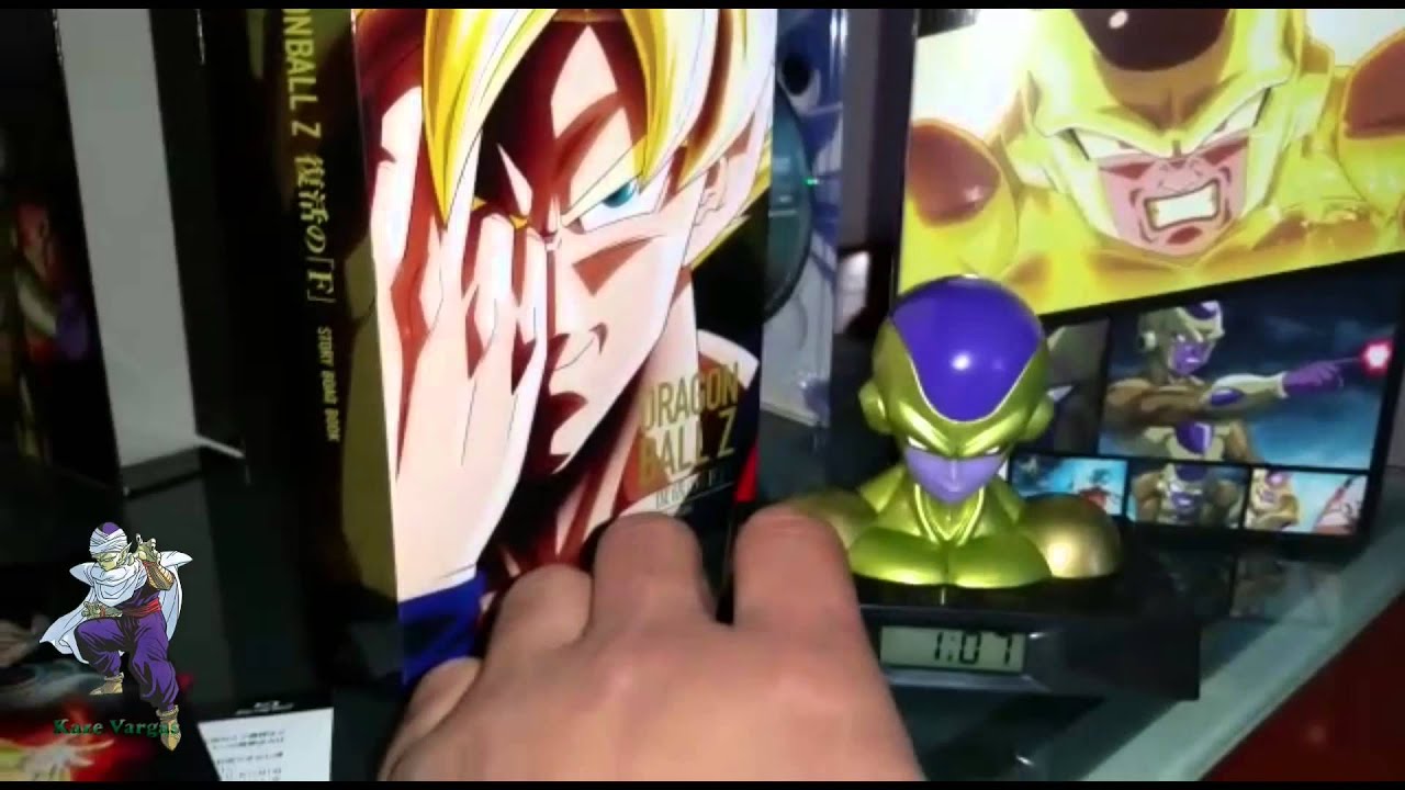 Dragon Ball Z Golden Freezer Clock Alarm - YouTube