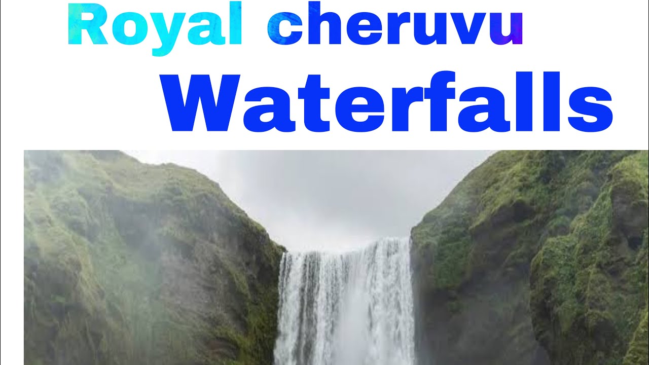 Royal cheruvu water falls - YouTube