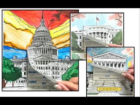 3 Branches of Government Flip Activity - YouTube